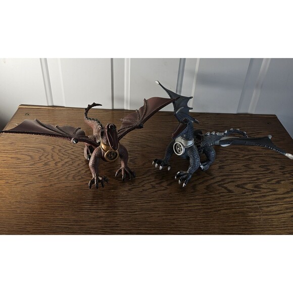 Mega Bloks | Toys | Mega Bloks Dragons Figures Lot Of 2 Brown And Gray ...